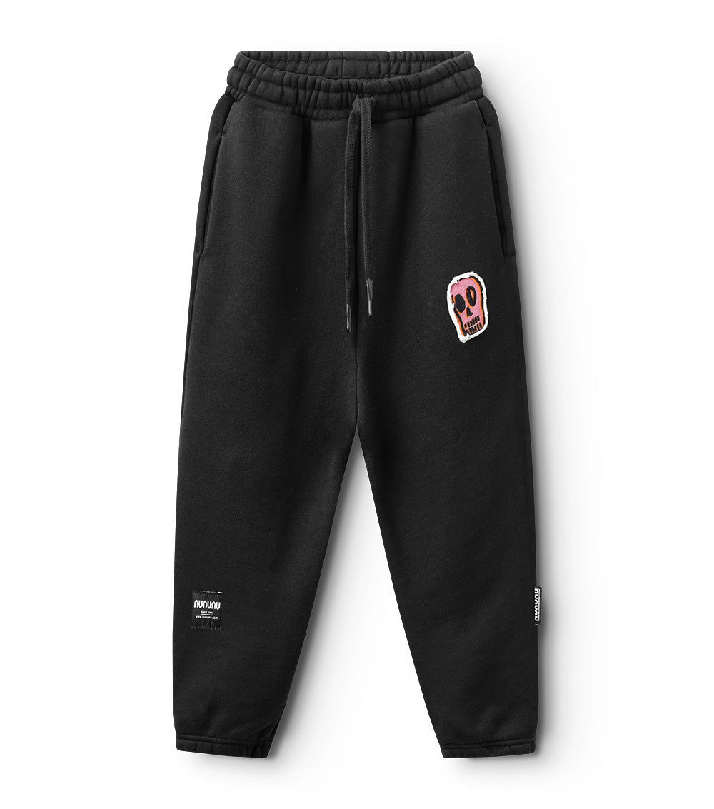 dizzy skull patch sweatpants – NUNUNU