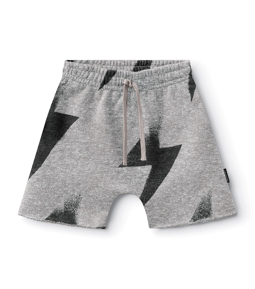 bolt rounded shorts – NUNUNU
