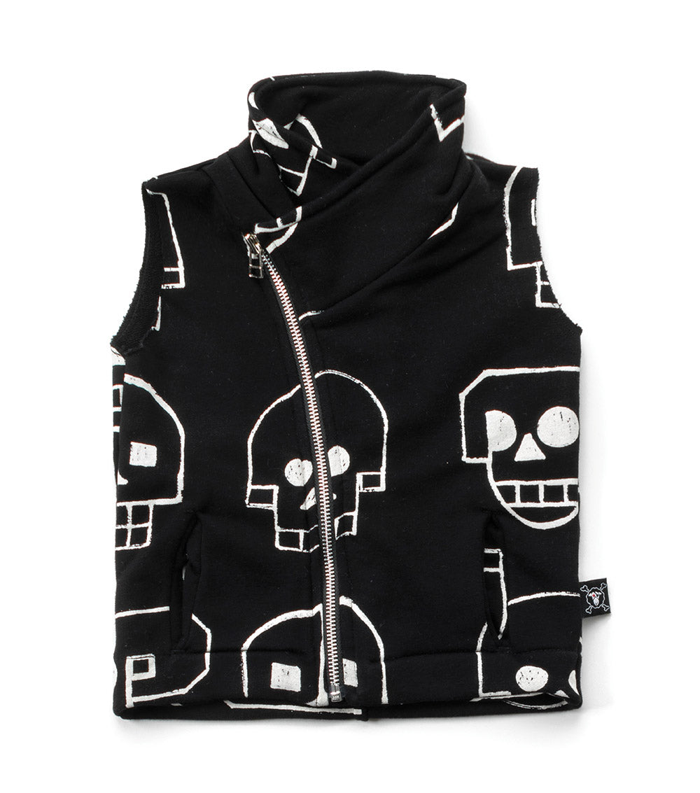 skull robot vest – NUNUNU